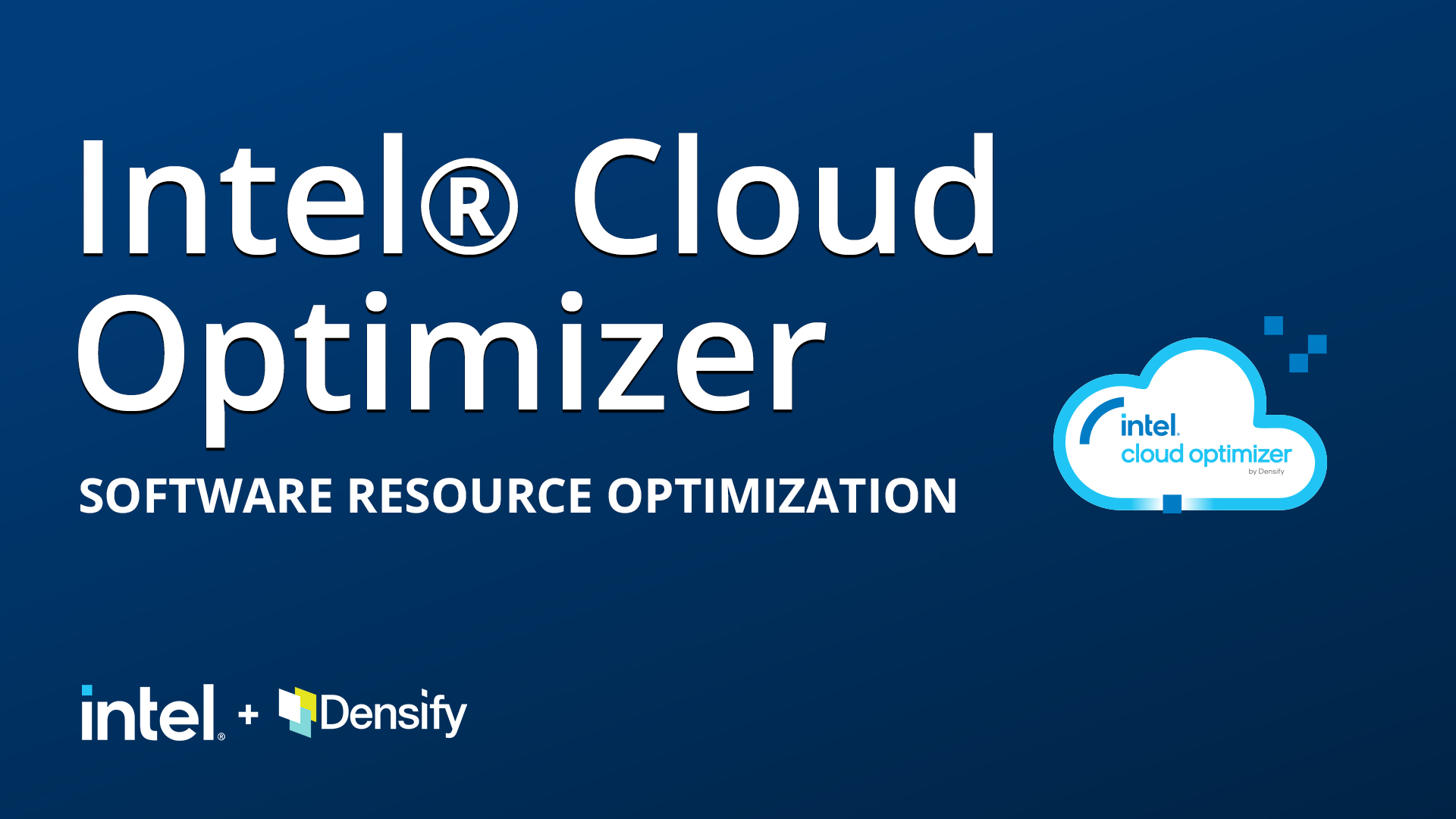 Intel® Cloud Optimizer Program | Densify